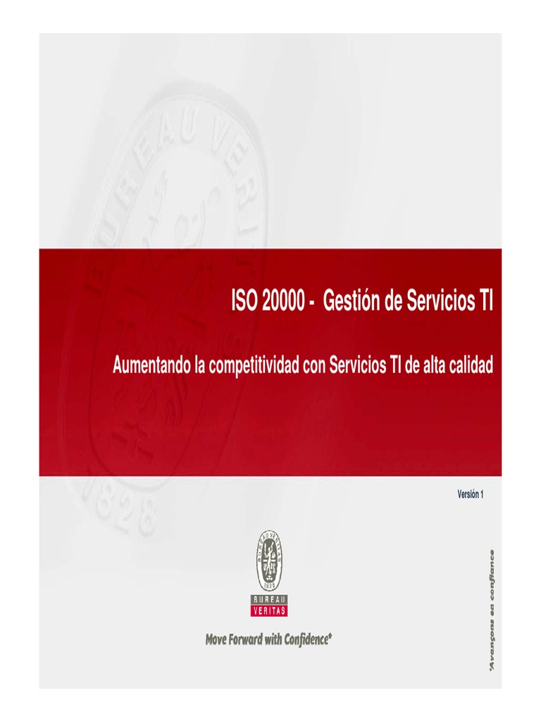 Certificacion ISO 20000 PDF | PDF | Business | Science