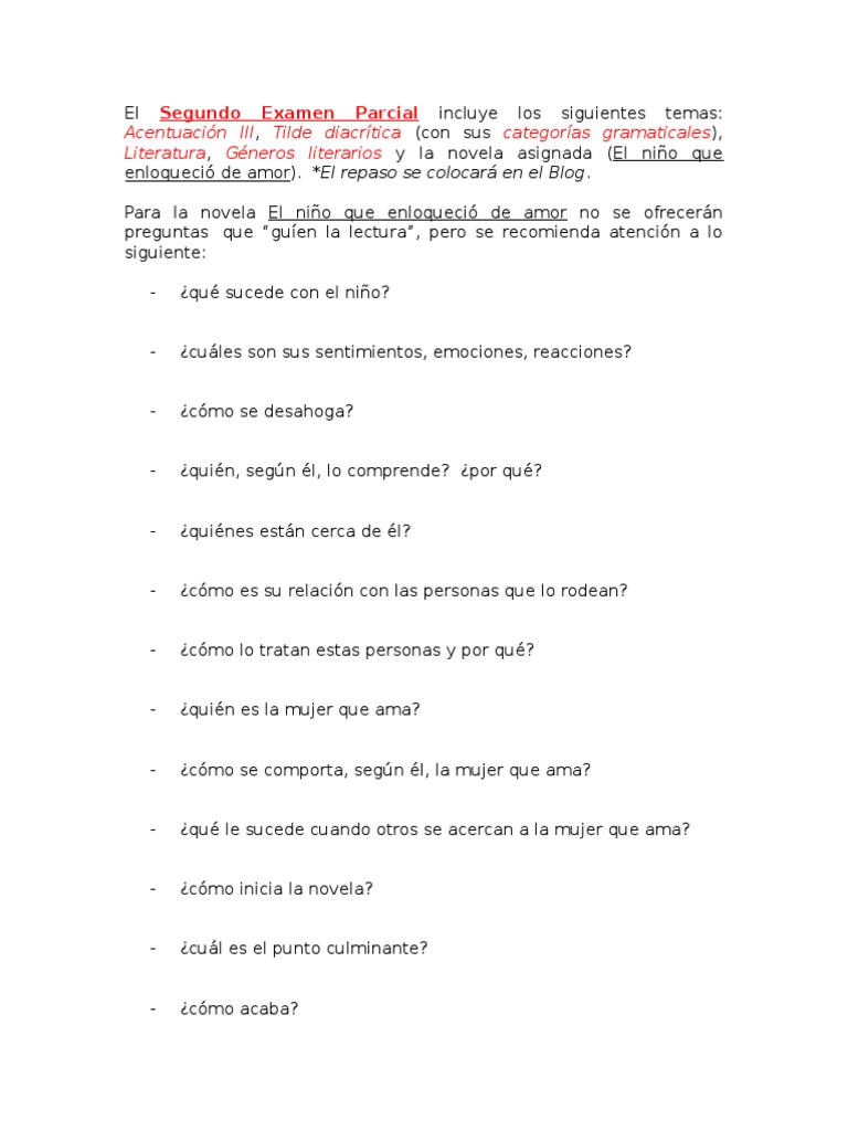 El Niño Que Enloqueció de Amor | PDF | Novelas | Amor