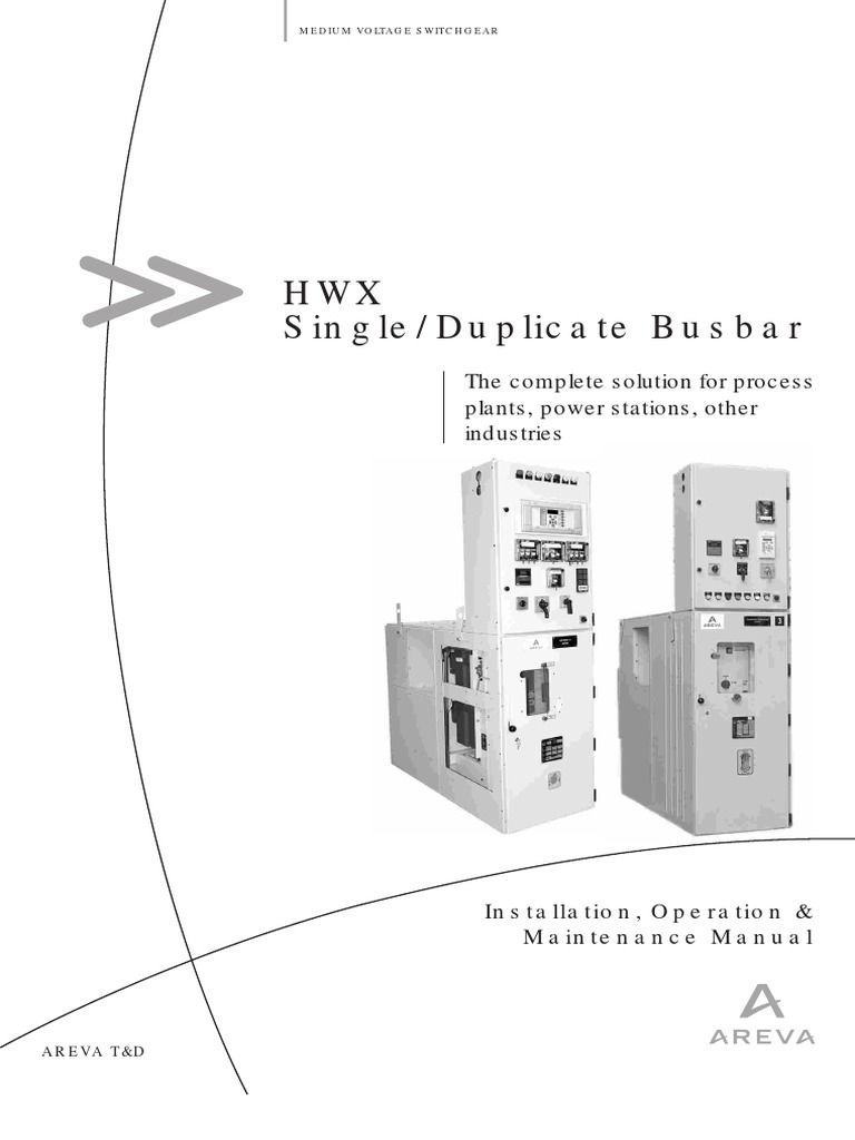 HWX manual.pdf | Transformer | Insulator (Electricity)