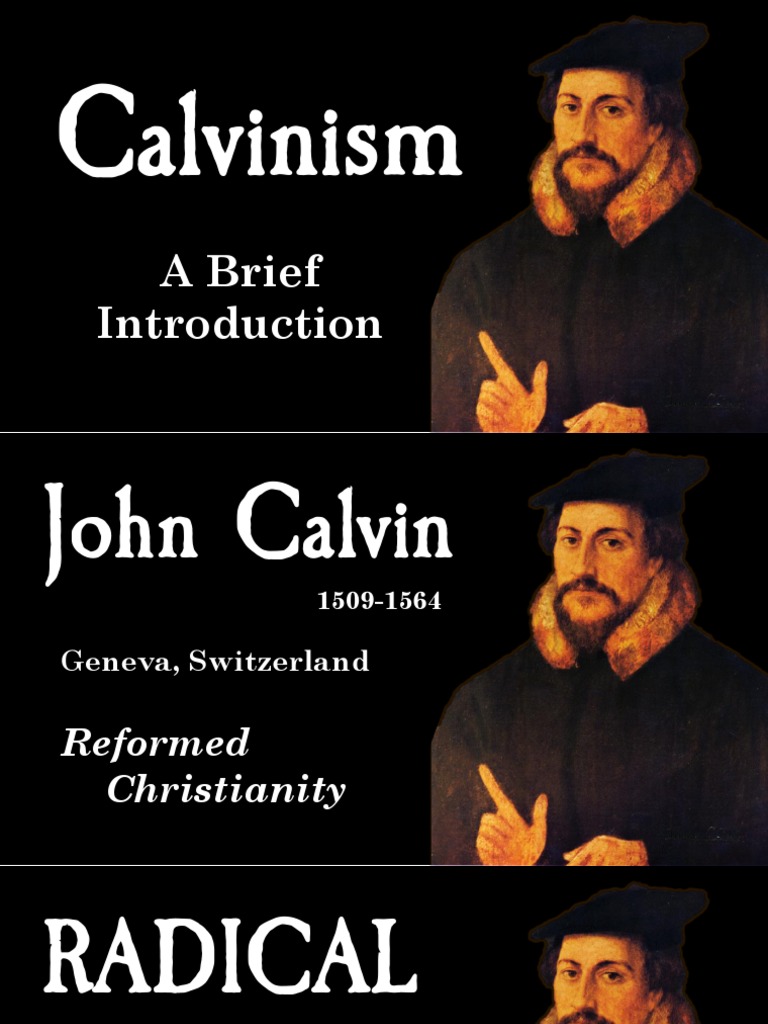 Calvinism | PDF | Philosophy