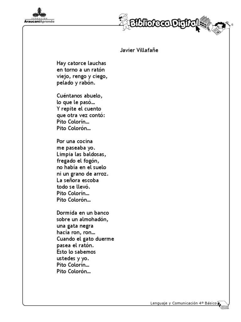 Romancillo Viejo Raton | PDF