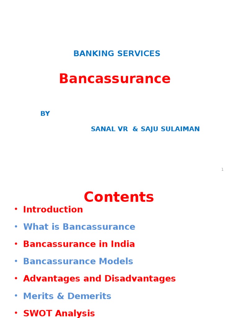 Bank Assurance Assgmnt | PDF | Service Industries | Financial Services