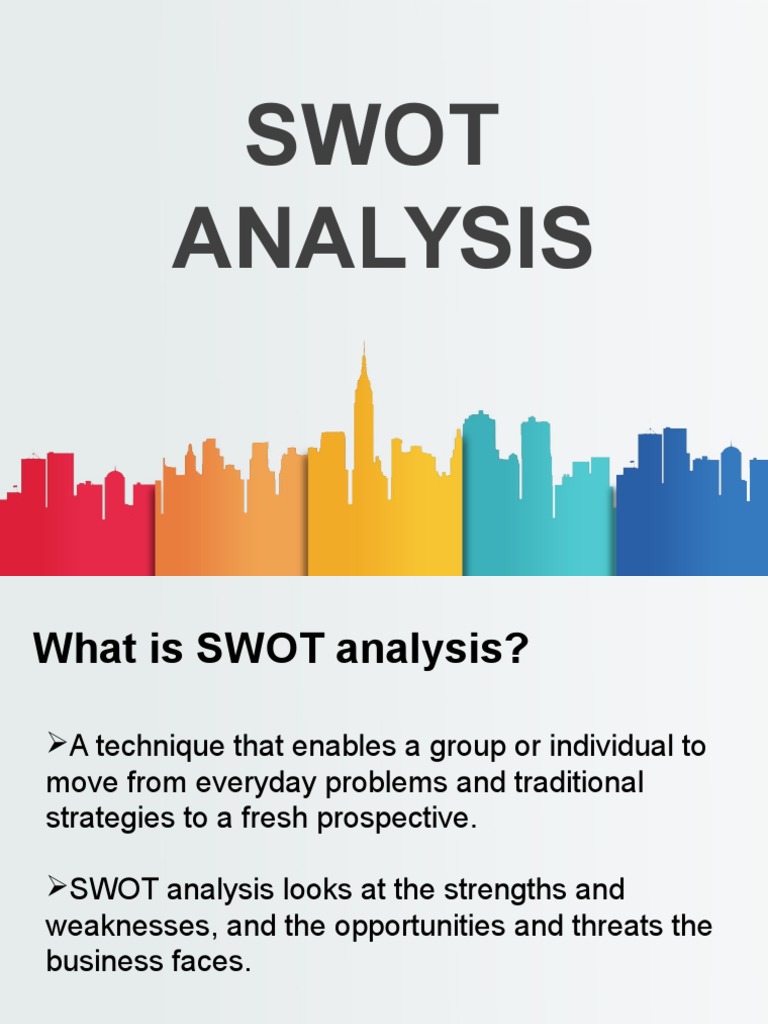 Understanding SWOT Analysis: A Comprehensive Guide to Conducting SWOT ...