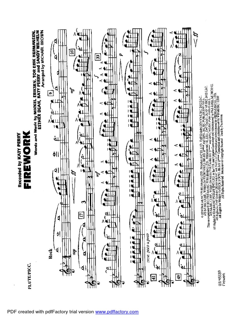 Firework Merged Wind Parts PDF | PDF