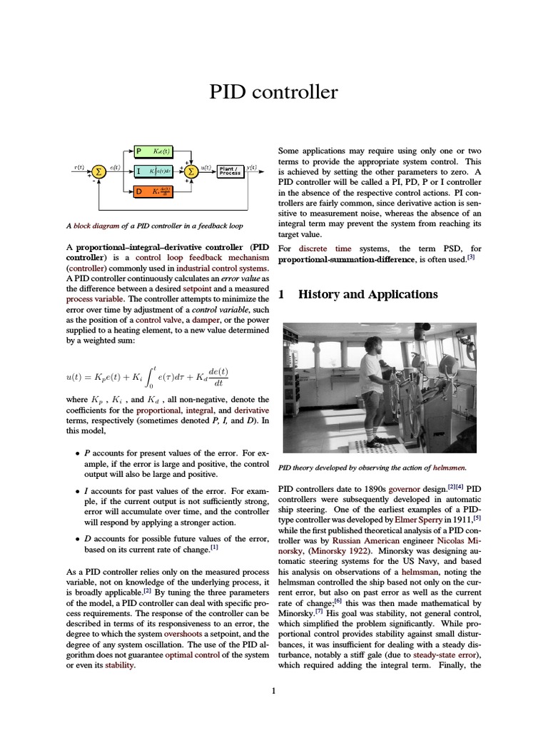 PID Controller | Control Theory | Applied Mathematics