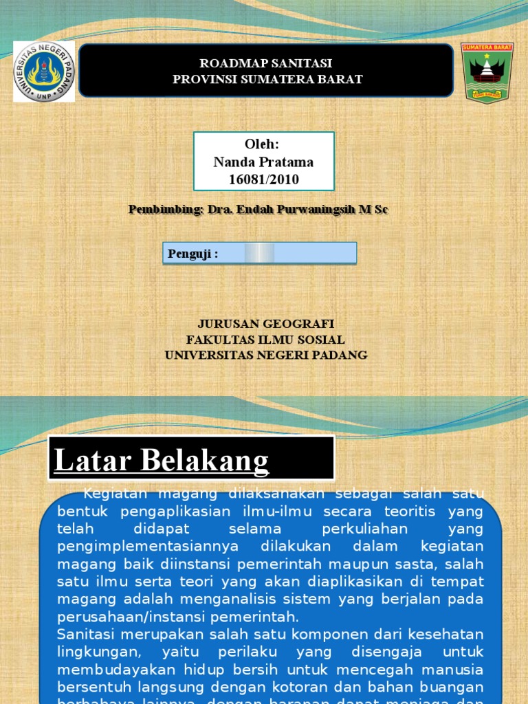 Ujian Magang Prodi Geografi FIS UNP | PDF