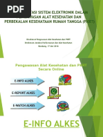 Pedoman Cara Registrasi Online Alkes Dan PKRT | PDF