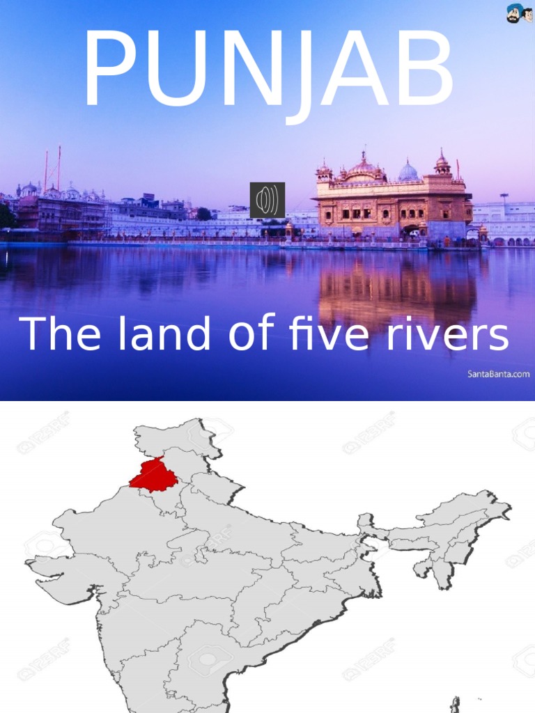 Punjab: The Land of Five Rivers | PDF