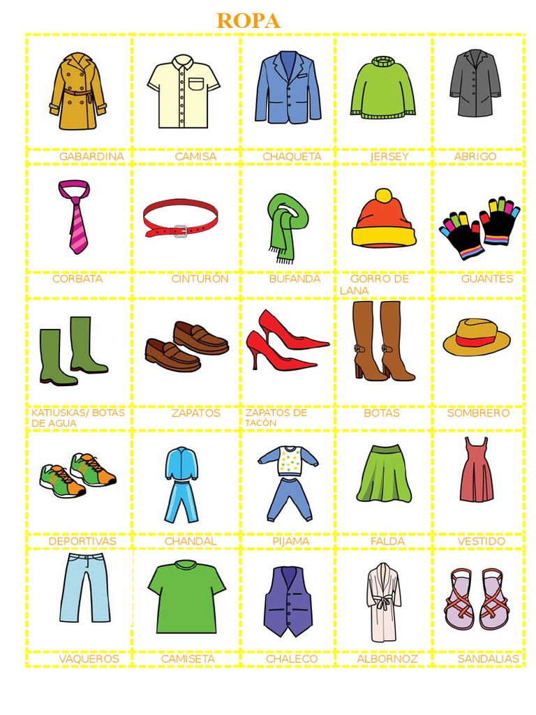 Memory de Ropa | PDF