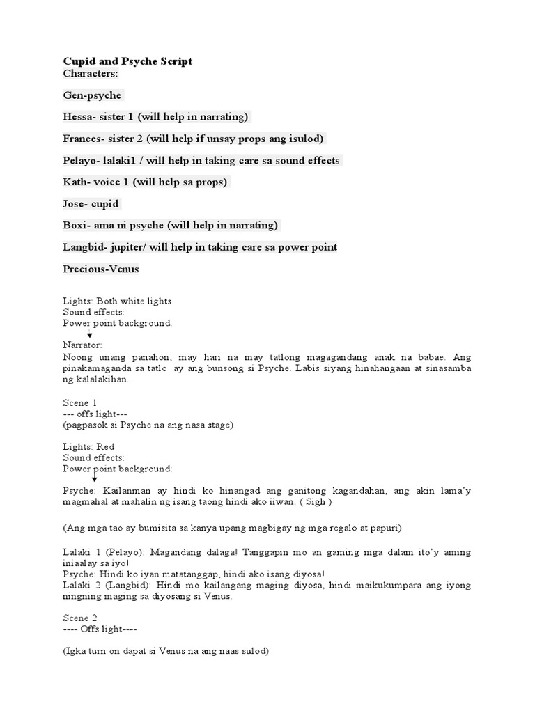 Filipino Roleplay | PDF