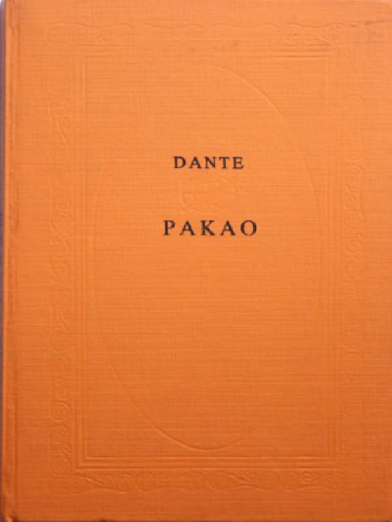 Dante Aligijeri Pakao PDF | PDF