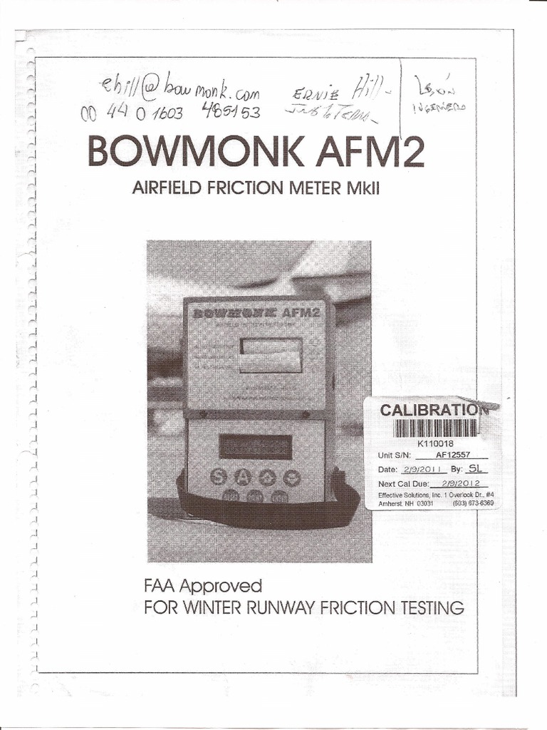 Manual Bowmonk (Decelerometro) | PDF