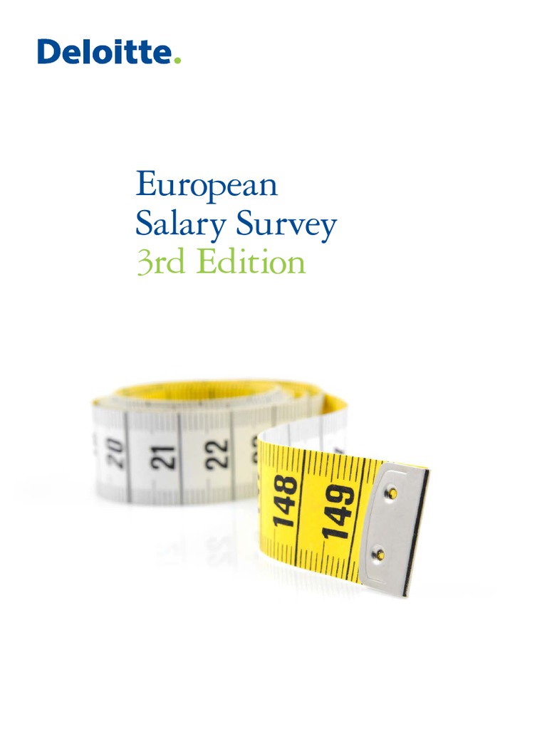 European Salary Survey: 3rd Edition | PDF | Social Security (United ...
