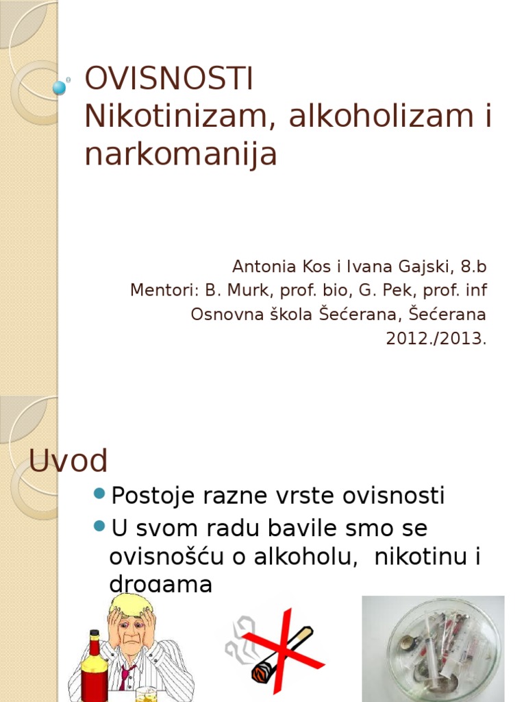 OVISNOSTI | PDF