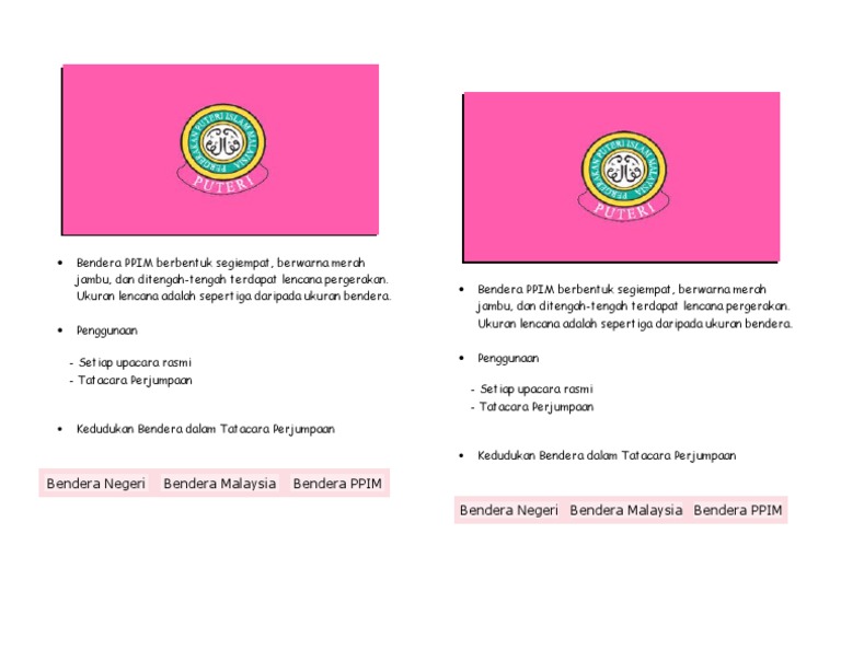 Bendera PPIM & Pngertiannya 2 | PDF