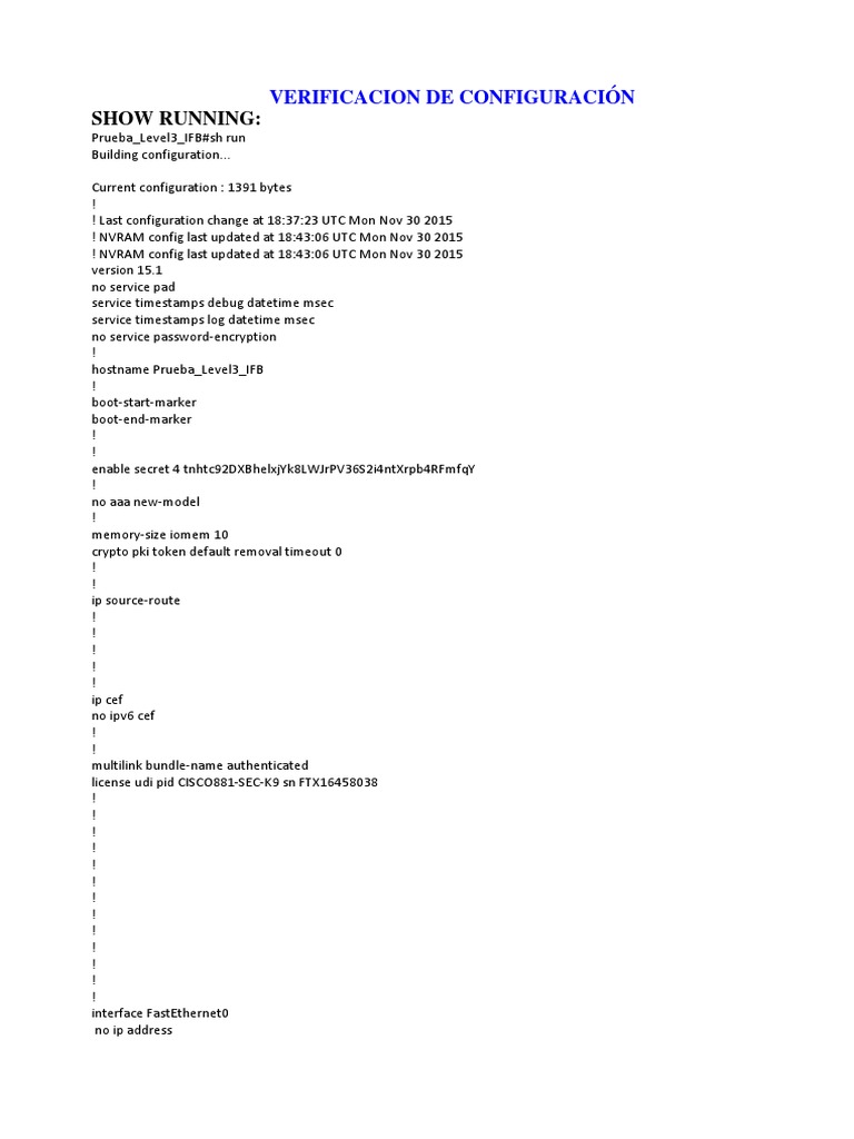 ISD-SCR-03710231-019660119-01 Level 3 | Download Free PDF | Ip Address ...