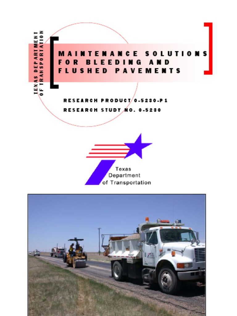 Bleeding Road Pavement | PDF