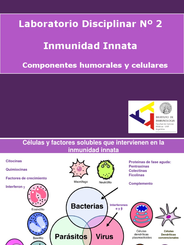 Inmunidad Innata PDF | PDF | Sistema complementario | Sistema inmune innato
