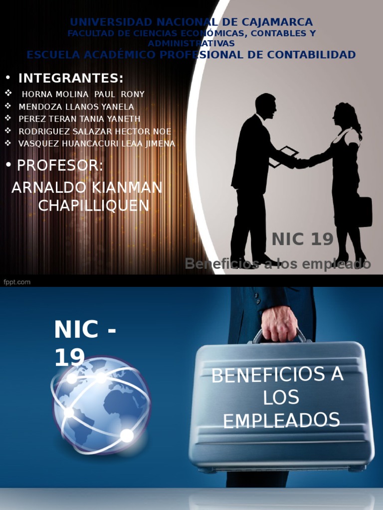 NIC 19 Beneficios A Los Empleados | PDF | Beneficio (economía) | normas ...