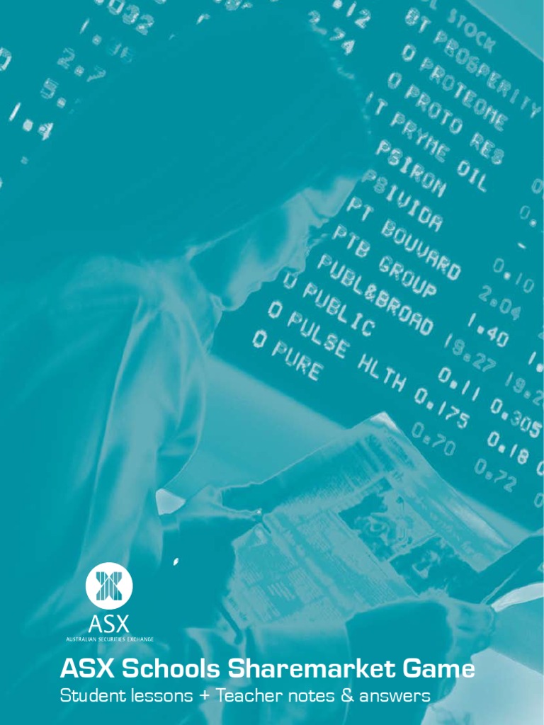 ASX Schools Share Market Game Lesson Plans | PDF | Stock Market ...