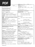 Patient Case Sheet | PDF | Clinical Medicine | Medicine