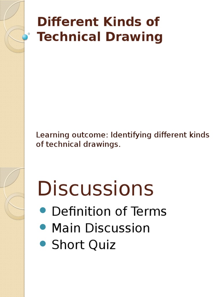 Different Kinds of Technical Drawing | PDF | Technical Drawing | Drawing