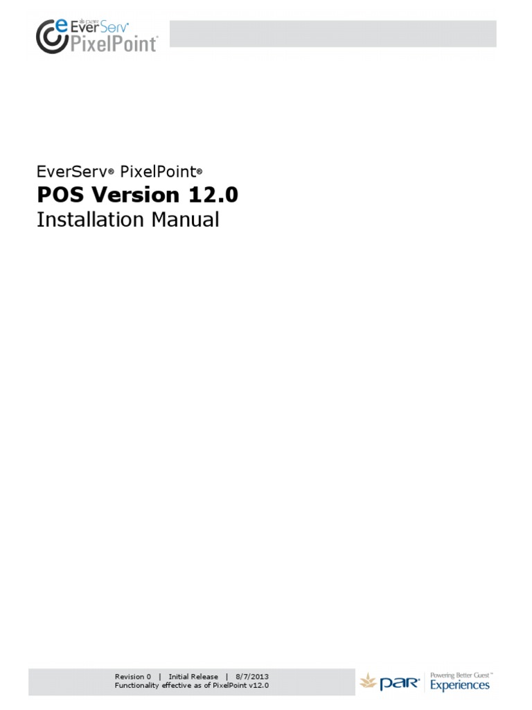 PixelPoint Installation Manual | PDF | Point Of Sale | Trademark