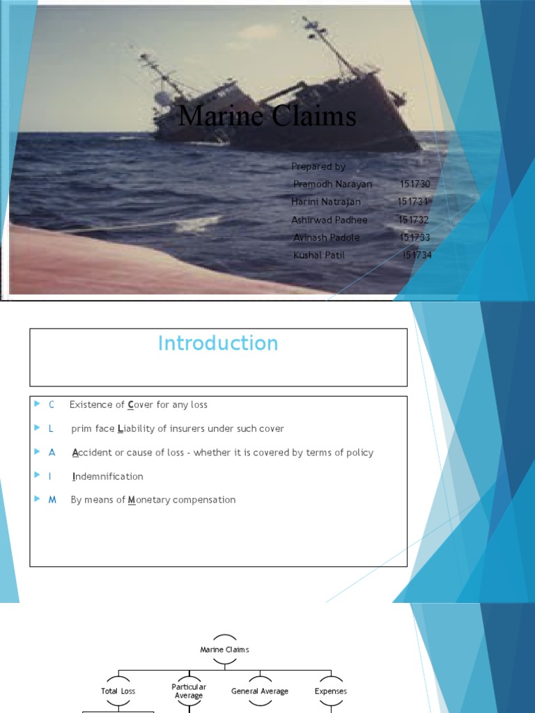 Marine Cargo Claims Overview | PDF