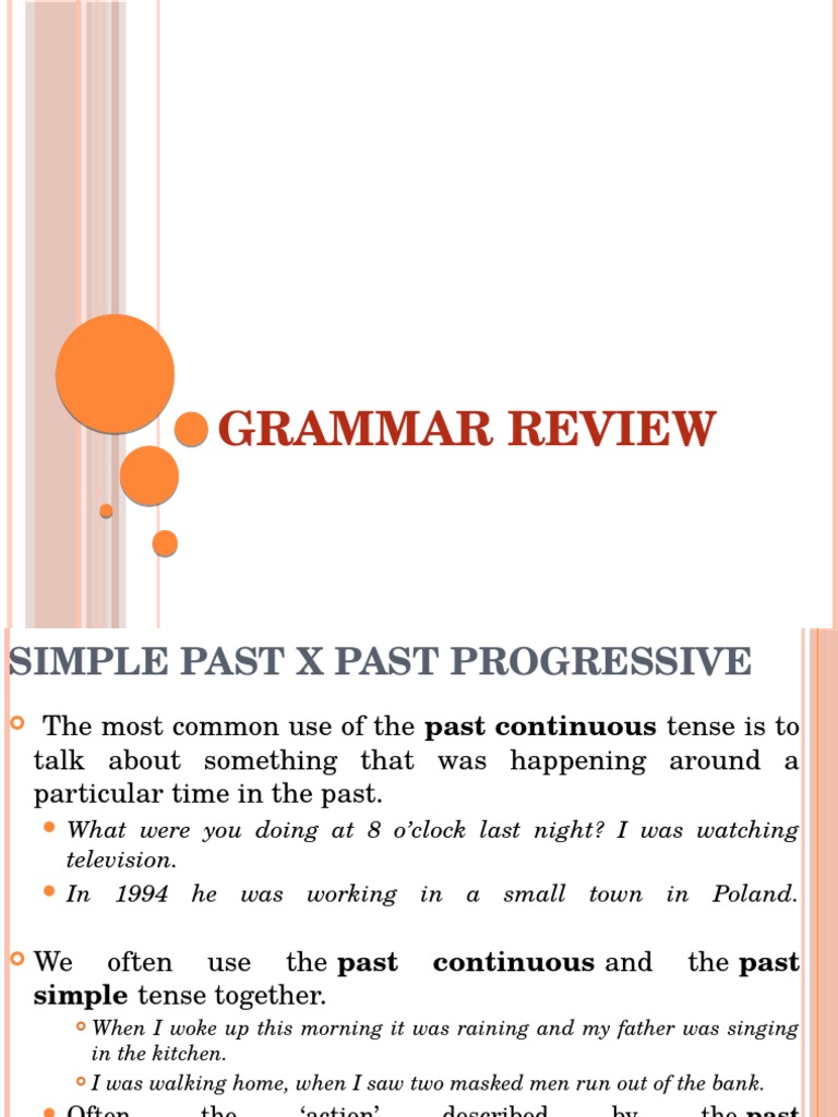 Intermediate English Grammar Review | PDF | Verb | Adjective