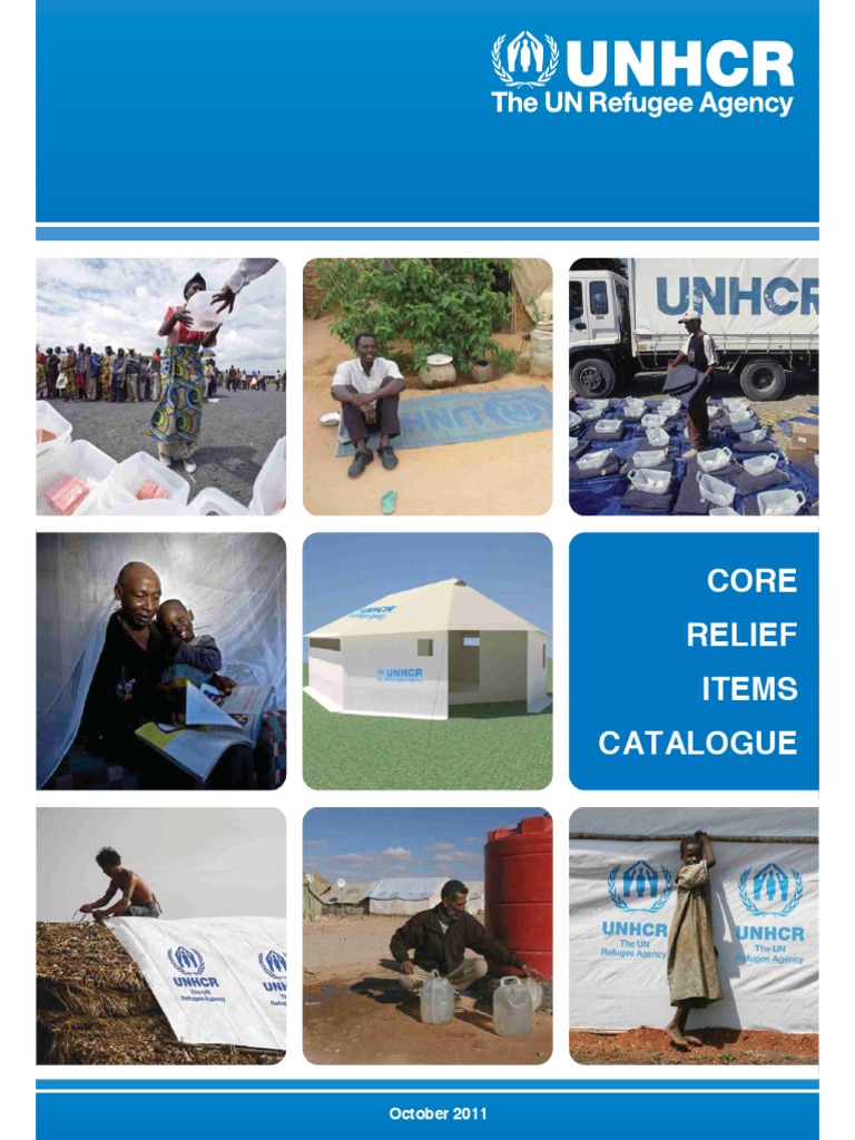 UNHCR Core Relief Items Catalogue | PDF