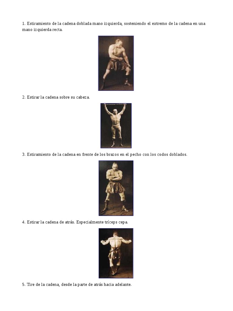 Ejercicios Isométricos de Alexander Zass | PDF