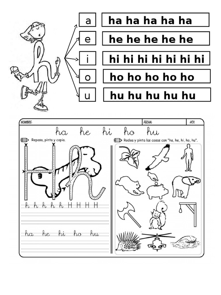 Actividades Con H | PDF