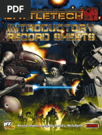 Battletech - Alpha Strike Tables (All) | PDF | Infantry | Wars & Military