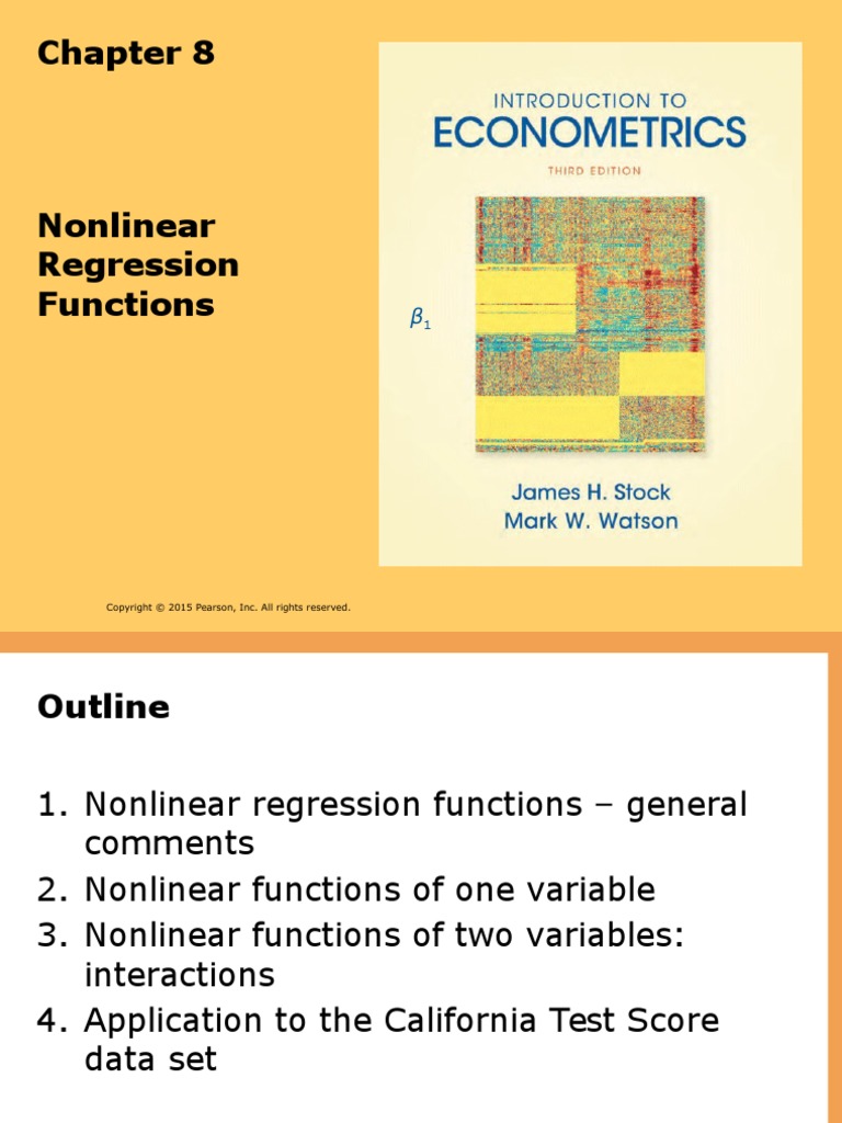 Econometrics Chapter 8 PPT Slides | PDF | Ordinary Least Squares | Regression Analysis
