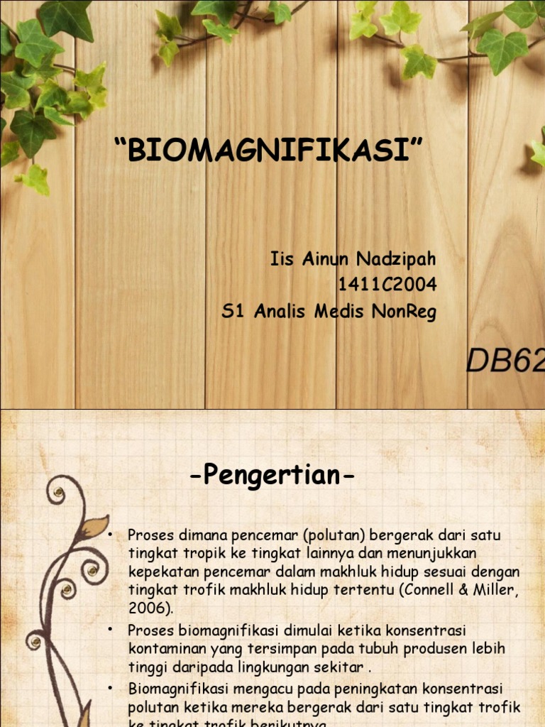 Biomagnifikasi | PDF