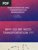 Chapter 1 - Introduction To Transportation Management | PDF | Transport ...