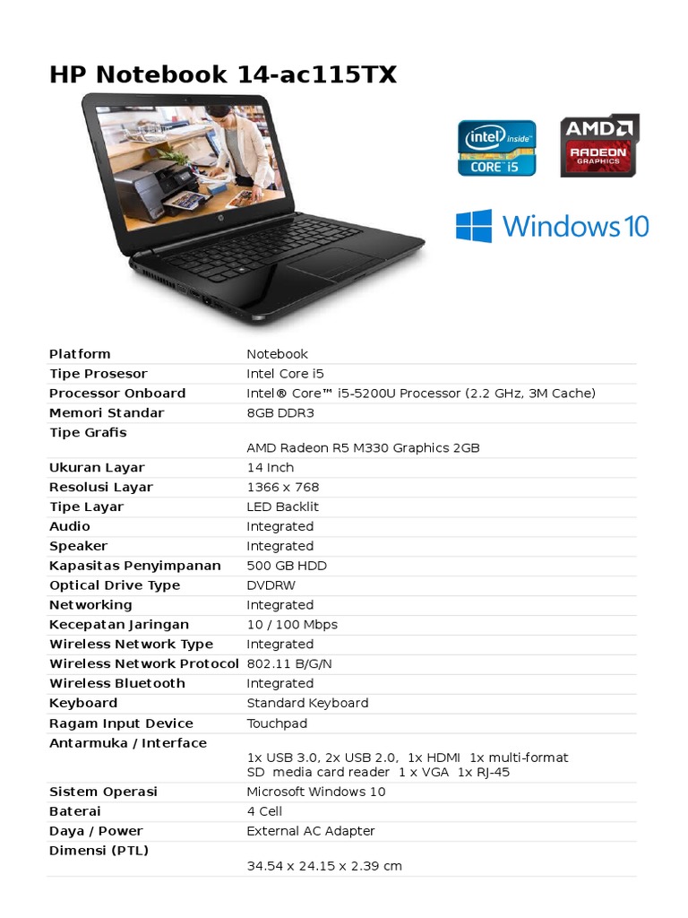HP Notebook 14 | PDF