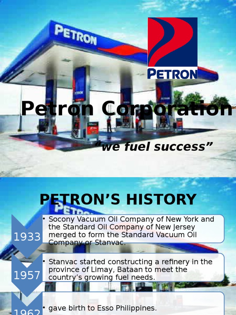 Petron Corporation: A Historical Overview | PDF | Petroleum Industry ...