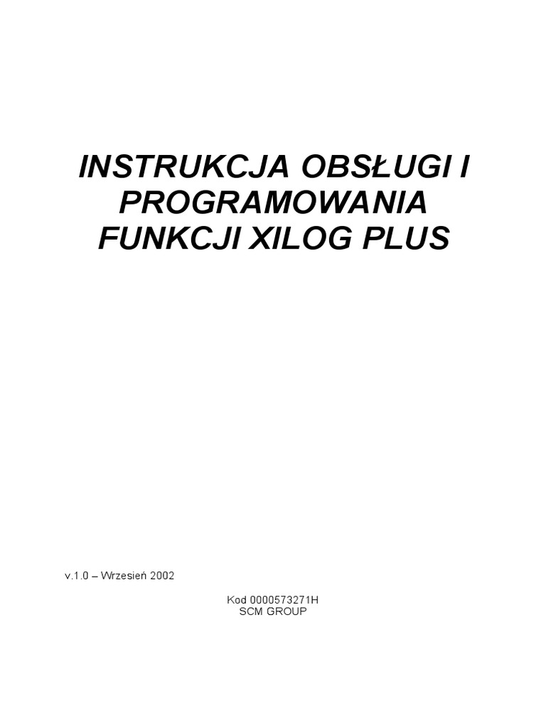 Xilog Plus Wprowadzenie PL | PDF Xilog Plus Wprowadzenie PL | PDF