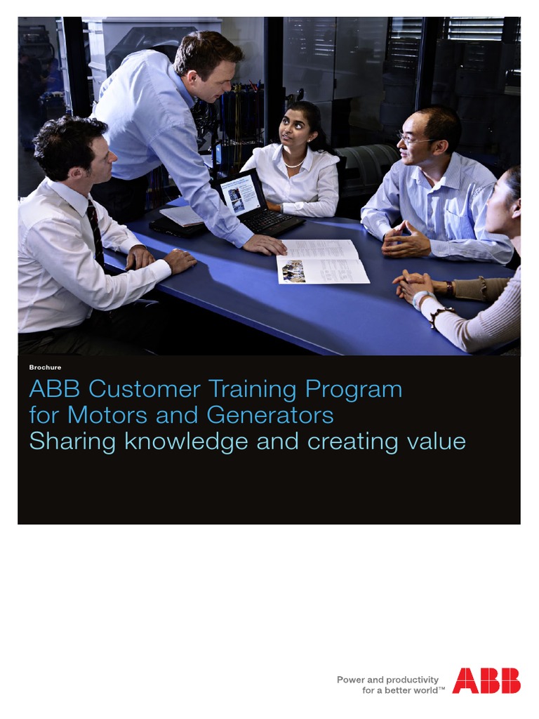ABB Customer Training Program | PDF | Electric Generator | Engines