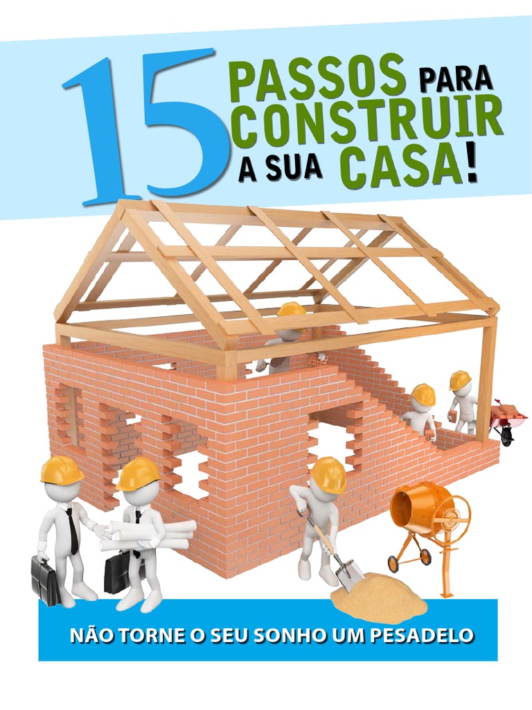 15 Passos para Construir A Sua Casa | PDF | Engenharia | Arquitetura de ...