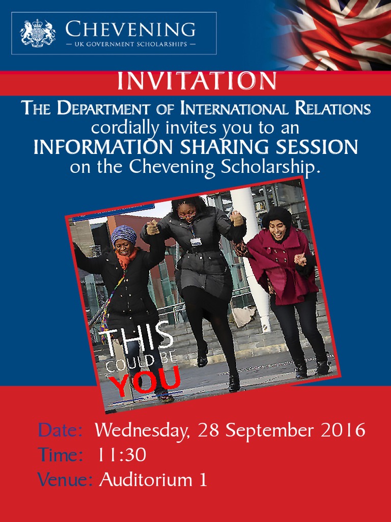 Chevening Poster 2016 | PDF