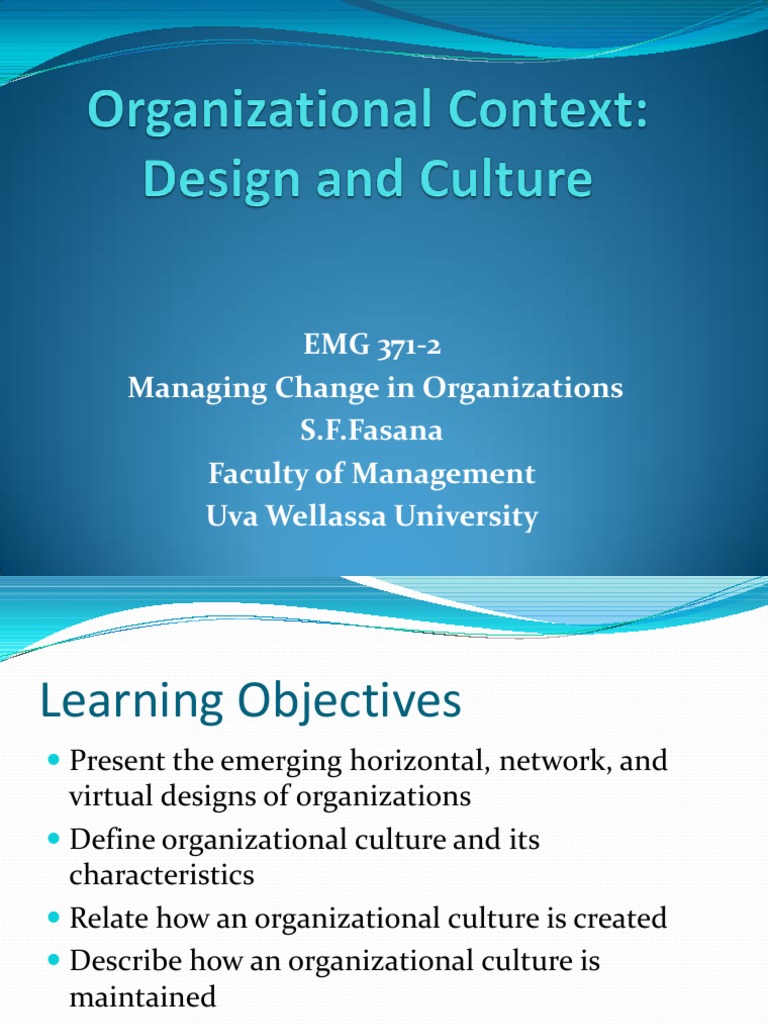 Organizational Context(1).pdf | Competence (Human Resources ...