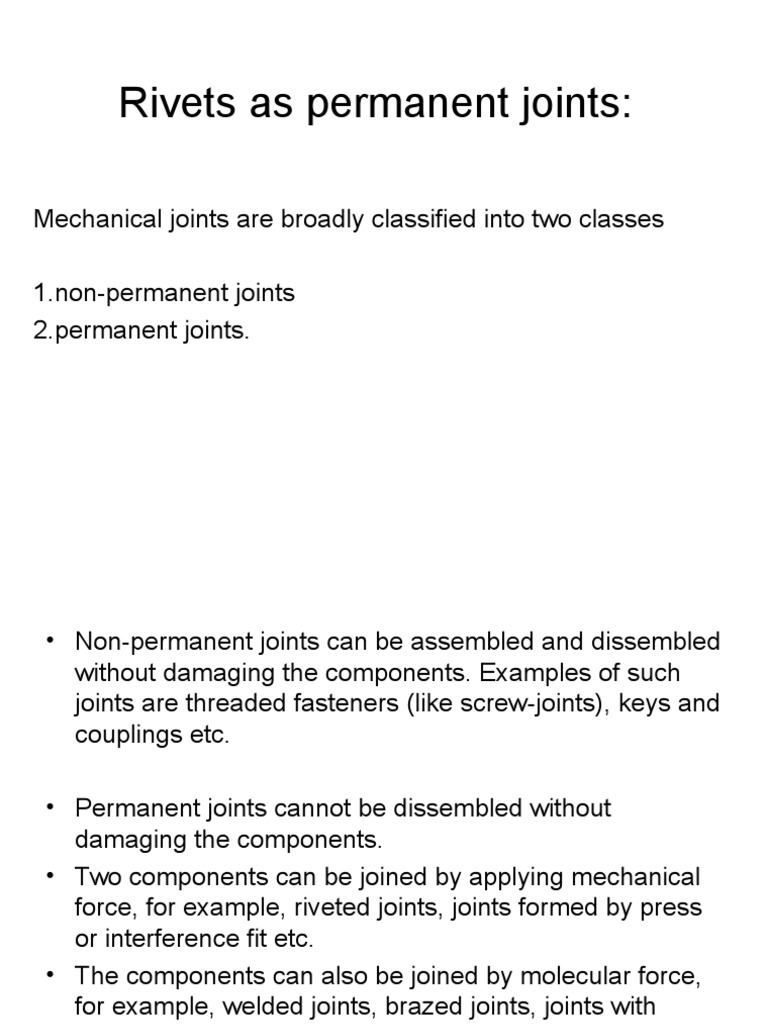Rivets | PDF | Rivet | Industrial Processes