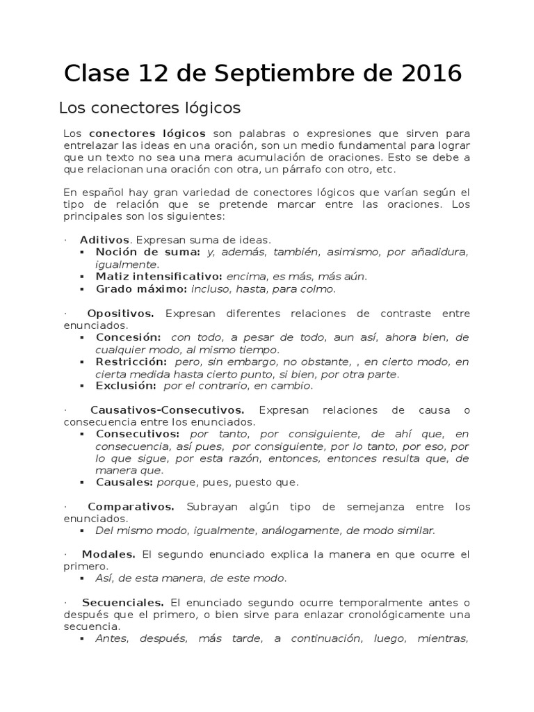 Conectores Logicos y Formulas de Cortesia | PDF