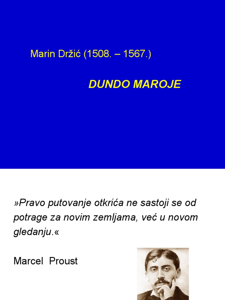 001 Drzic Dundo | PDF