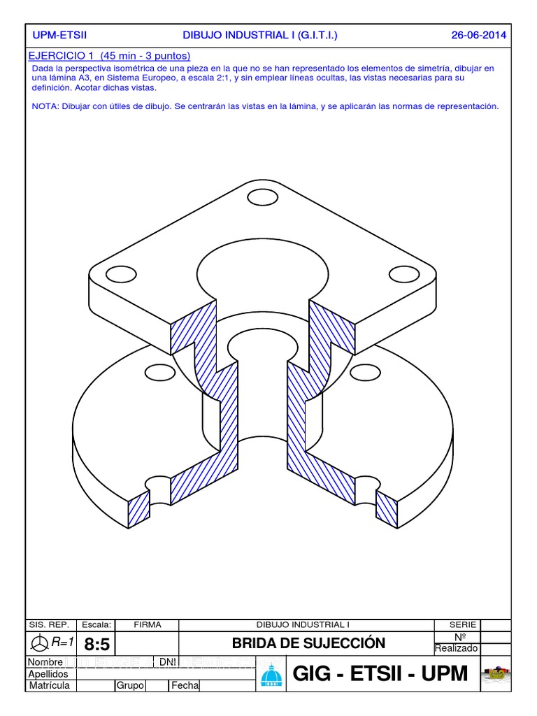 Dibujo Industrial 1 Julio | PDF