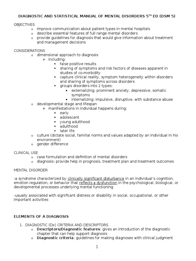 DSM 5 Neurodevelopmental NOTES | PDF | Autism | Dsm 5