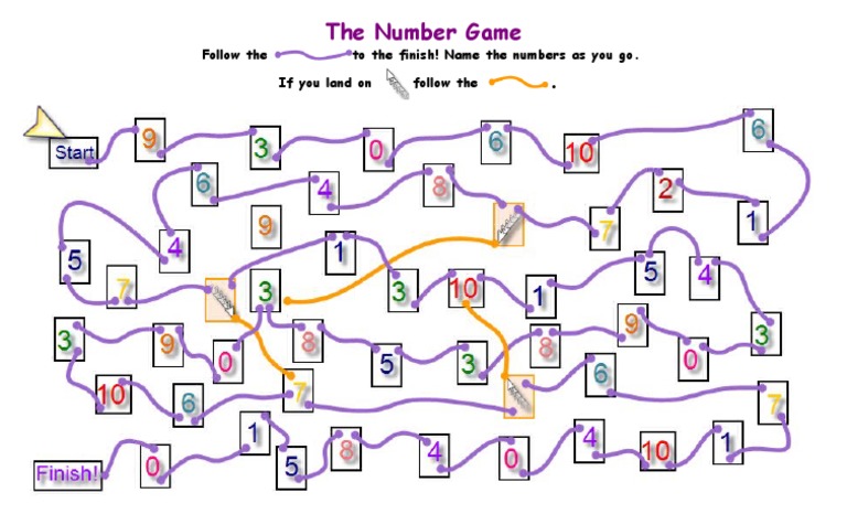 The Number Game 0-10 | PDF