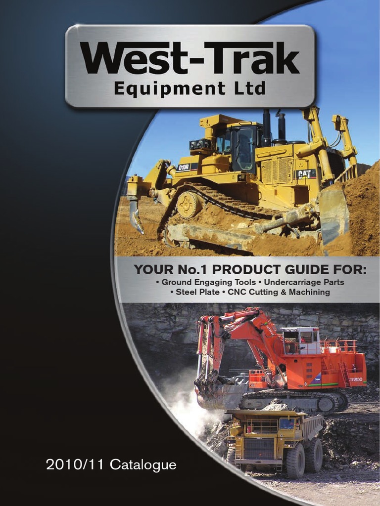 West-Trak Final Catalogue Design Low Res File | PDF | Wear | Steel